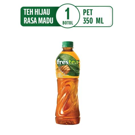 Promo Frestea Green Honey Minuman Teh Hijau Rasa Madu 350 Ml Diskon 8