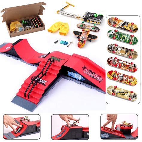 Mini Skate De Dedo Pista De Skate De Dedo Pista Brinquedo Extremo E