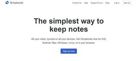 Simplenote ATOZAITOOLS
