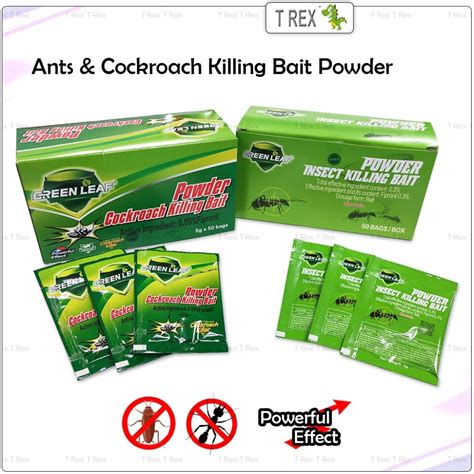 Green Leaf Ants And Cockroach Killing Bait Powder 5g Malaysia Selangor