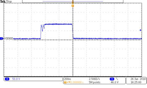 Lm5008aeval Strange Sw Waveform Power Management Forum Power Management Ti E2e Support Forums