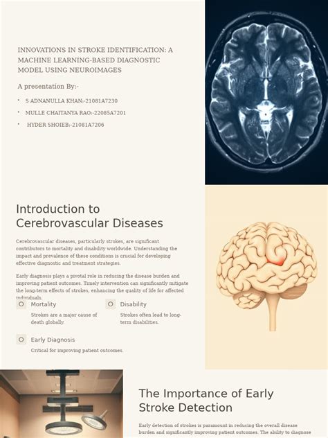Innovations In Stroke Identification A Machine Learning Based Diagnostic Model Using Neuroimages