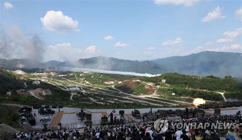 연합·합동 화력격멸훈련 연합뉴스