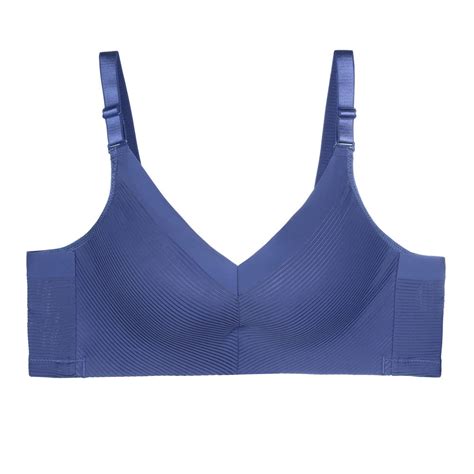 Allegra K Lace Wirefree Seamless Push Up Minimizer Bra Reitmans