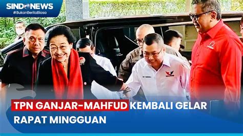 Pimpinan Parpol Pengusung dan TPN Ganjar-Mahfud Kembali Gelar Rapat Mingguan - YouTube