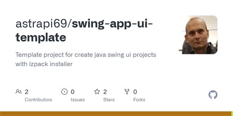 Github Astrapi69swing App Ui Template Template Project For Create