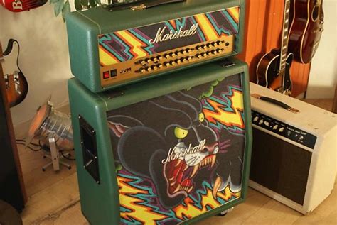 Marshall Jvm Custom Tattoo Jvm410h 1960a Cab Reverb Uk