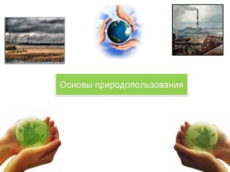 Основы природопользования. Основные понятия экологии и промышленной ...