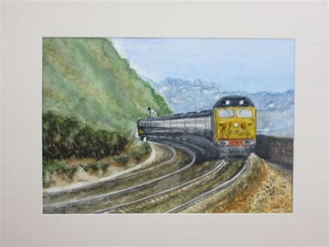 Diesel Class 50 50003 Temeraire Railart