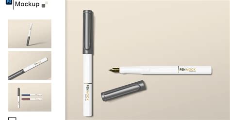 Pen Mockups Product Mockups Ft Stationery And Template Envato