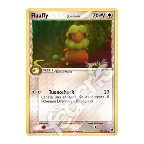 Flaaffy δ Specie Delta Non Comune Reverse Foil Stamp IT MINT Federicstore
