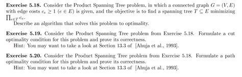 Solved Exercise 518 Consider The Product Spanning Tree