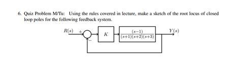 Solved Quiz Problem M Tu Using The Rules Covered In Chegg