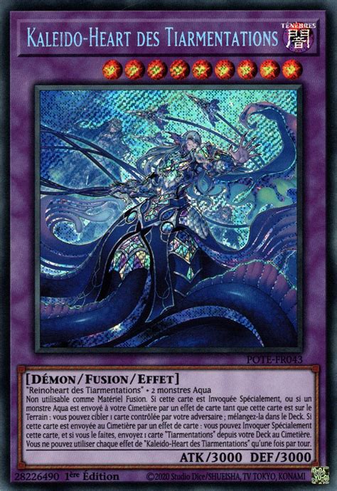Pote Fr043 Kaleido Heart Des Tiarmentations Yu Gi Oh