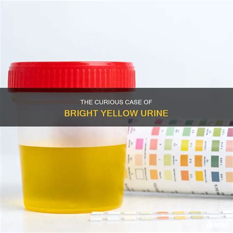 The Curious Case Of Bright Yellow Urine Medshun
