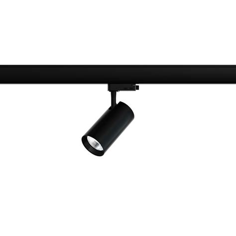 Unitrek Single Circuit W Dimmable Led Track Light Black Tri Colour