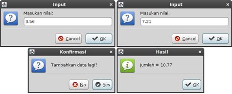 Sharing Informasi Menggunakan Kelas Joptionpane Pada Pemrograman Java