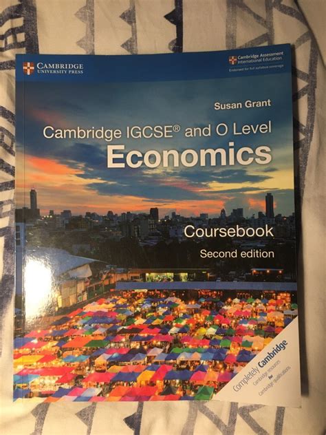 Igcse Economics Textbook Hobbies And Toys Books And Magazines Textbooks
