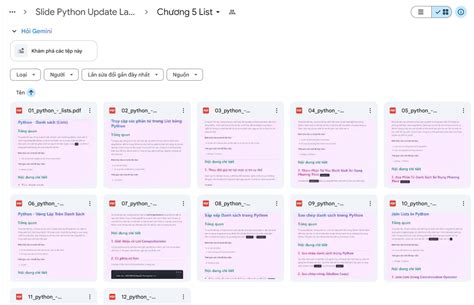 Group Lập Trình Python Cập Nhật Chương 5 Mới Gửi Tặng Các Bạn Mới Học Slide Python