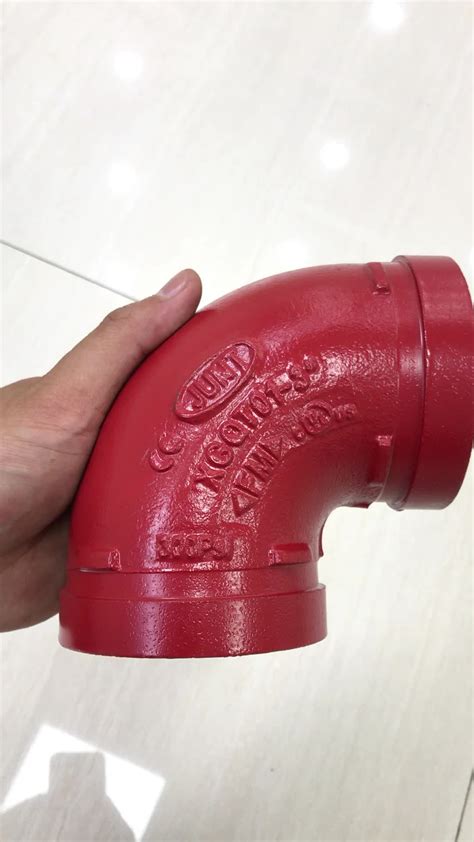 Fm Ul Approved Ductile Iron Grooved Couplings And Pipe Fittings For