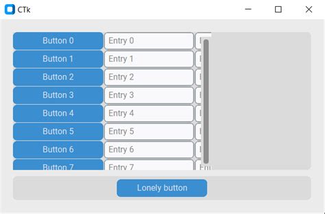 Python Scrollable Frame In Customtkinter With Grid Stack Overflow