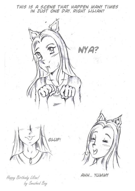 Neko Lilly Vore 3 By Evil Queen Kitty On Deviantart