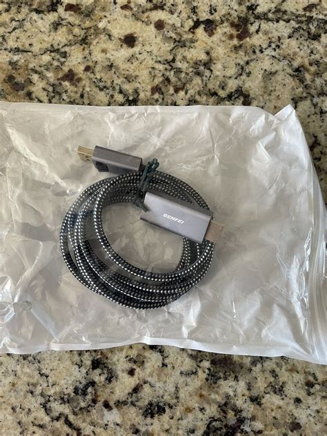Benfei Displayport To Hdmi 4k Dp To Hdmi 6 Feet Cable Gold Plated Cord