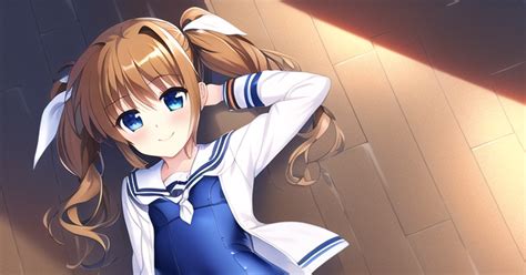 高町なのは 高町なのは『スクール水着』 アヒル隊長のマンガ 魔法少女リリカルなのは 水着 スク水 Pixiv
