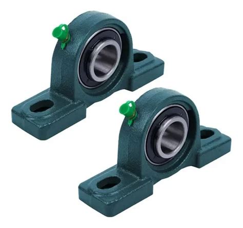 2x Soporte Ucp 205 Descanso O Chumacera P 205 Eje 25 Mm Cuotas Sin
