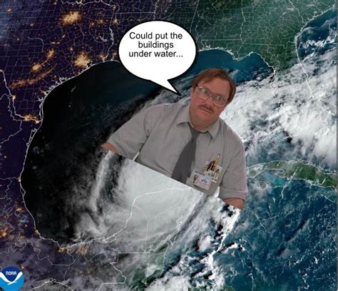 Milton Wanting His Stapler Back Is Now A Hurricane Meme