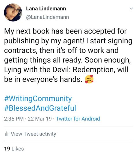 New Book Lying With The Devil Redemption Im Freaking Out
