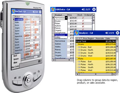 Componentone Flexgrid For Mobile Devices