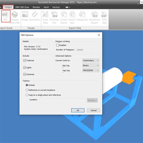 Navisworks How To Export Useful Geometry From A Model