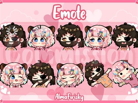 Chibi Or Emote Commission By Violagrist By Viola Grist On Dribbble