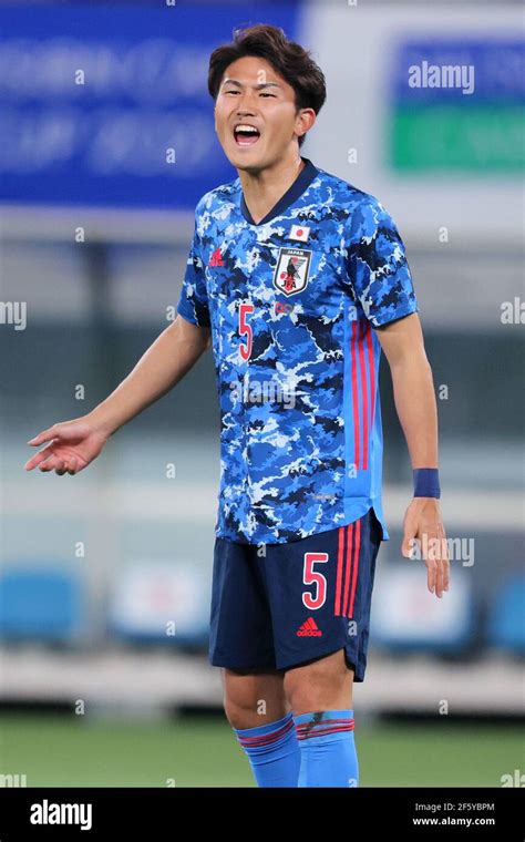 Tokyo Japan 26th Mar 2021 Tsuyoshi Watanabe Jpn Footballsoccer