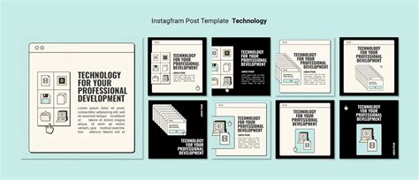 평면 디자인 비즈니스 인스 타 그램 게시물 템플릿 무료 Psd 파일