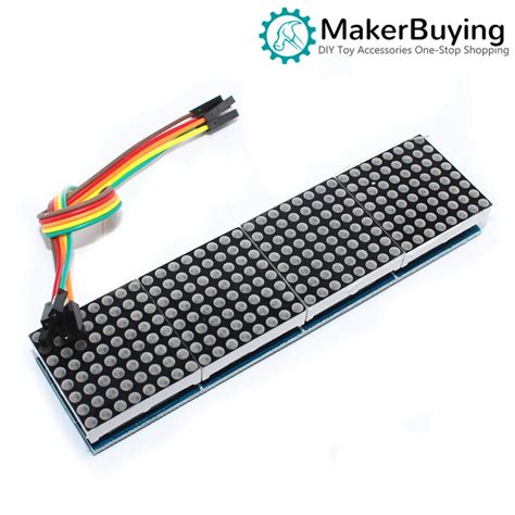 Max7219 Dot Matrix Module 4 Dot Matrix In One Display Module Mcu