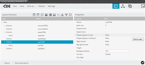 hitachi vantara pentaho bi suite tutorials cascading parameters example in pentaho cde