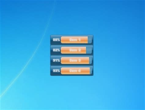 Cpu Monitor Windows Desktop Gadget