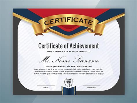 Diseño de plantilla de certificado profesional multipropósito 237285