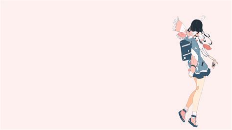 Hintergrundbilder Anime Mädchen Rosa Hintergrund Strassenmode Schuluniform Originalzeichen