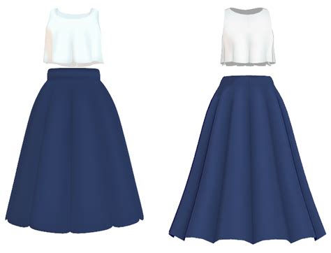 Mmd Cute Top And Skirt Dl By Arneth Myndraavn On Deviantart
