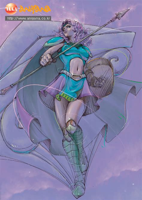 [아테나 ＆ 아레스] 만화로 보는 그리스 로마 신화 Vs 올림포스 가디언 12신 비교 네이버 블로그