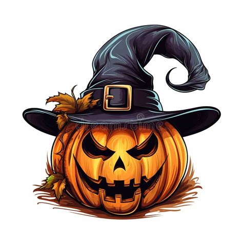 Whimsical Halloween Candy Corn Jar Stock Illustration Illustration Of