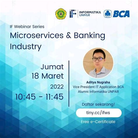 If Webinar Series Microservices And Banking Industry Universitas