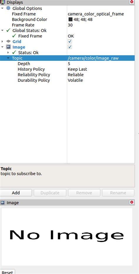 Realsense2 Doesnt Show Image In Rviz2 · Issue 2112 · Intelrealsenserealsense Ros · Github