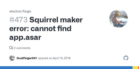 squirrel maker error cannot find app asar · issue 473 · electron