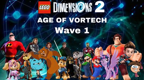 Lego Dimensions 2 Age Of Vortech Wave 1 By Gavinthesmartie On Deviantart