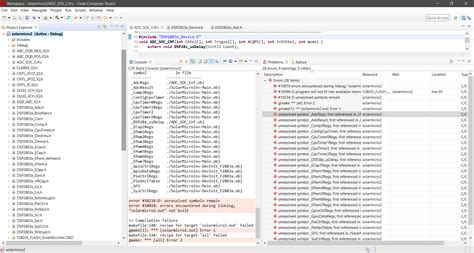 Compiler TMDSCNCD ISO Solar Micro Inverter Sample Code Not Compiling C