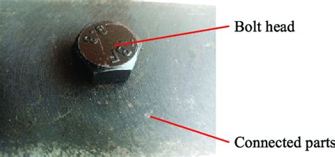 Bolt Head In Bolt Connection Download Scientific Diagram